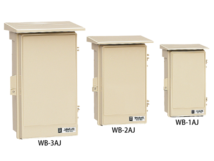 ウオルボックス(プラスチック製防雨ボックス) WB-1AJ/WB-2AJ/WB-3AJ – 防犯カメラの塚本無線